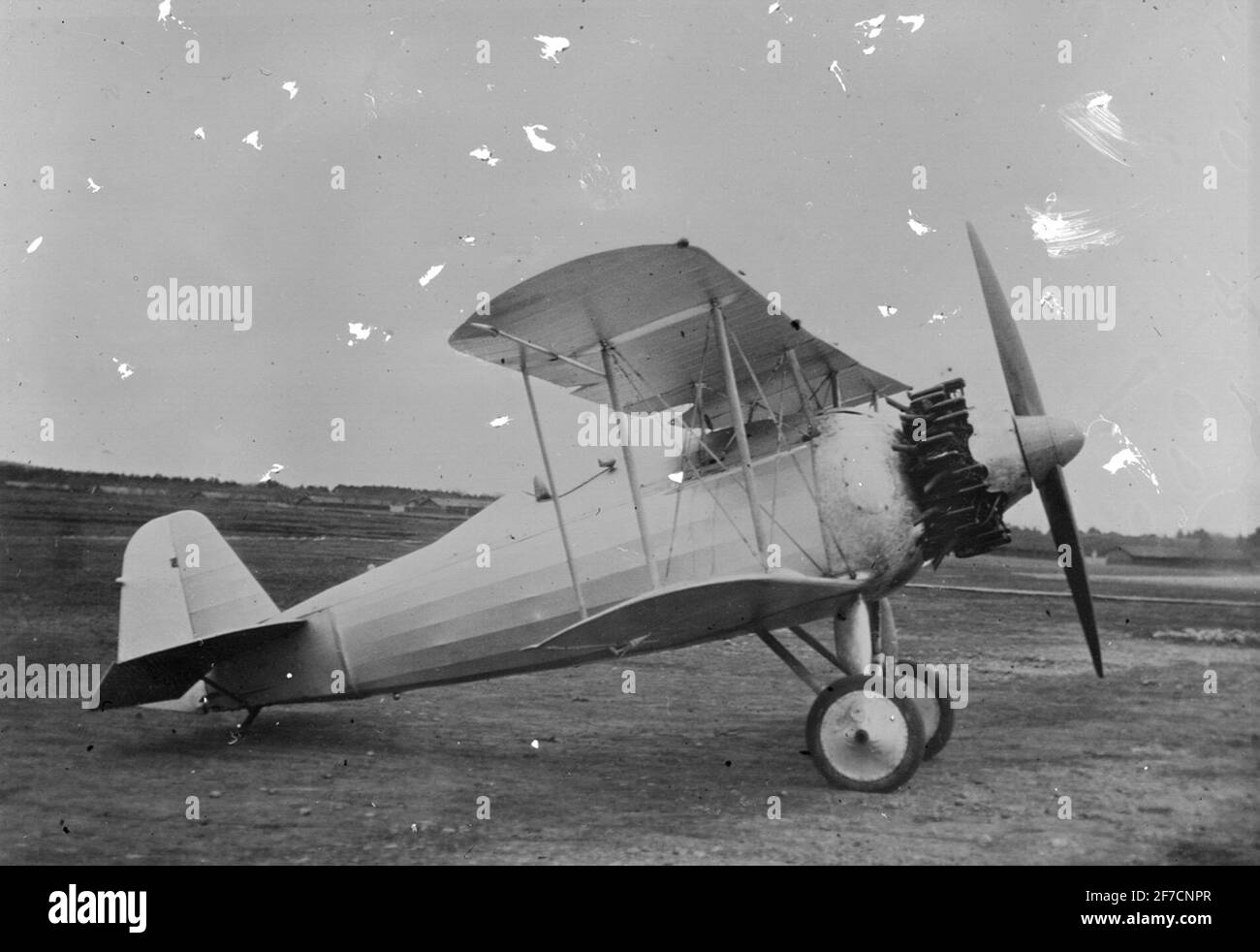 J 5 Hunting falcon on an airfield, 1930s . Aircraft J 5 Hunting falcon ...