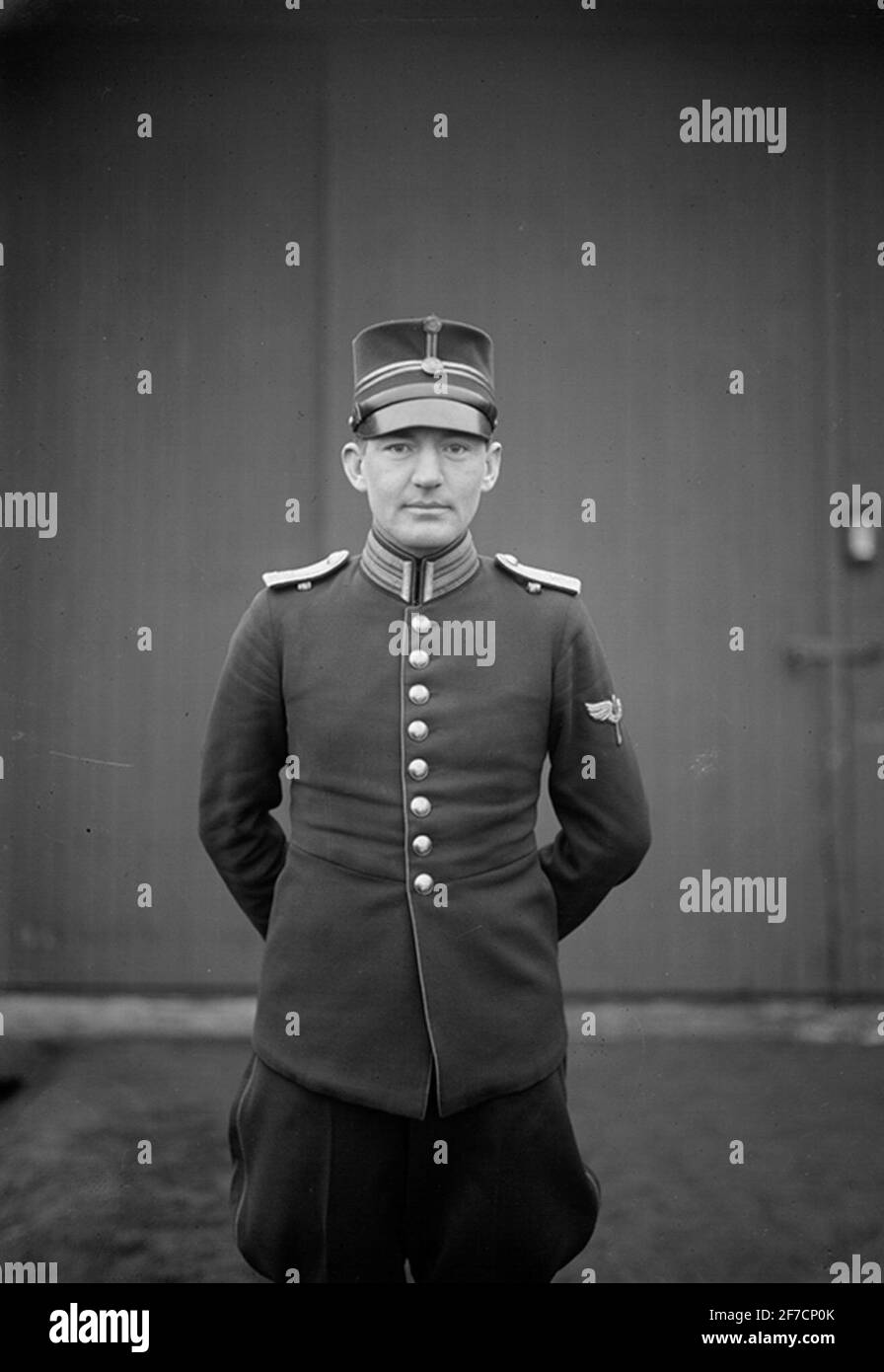Portrait of Lieutenant Erik Ekman, 1921 Portrait of Lieutenant Erik ...