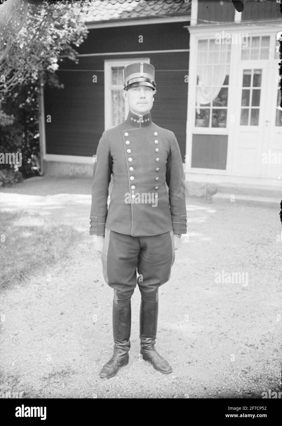 Portrait, Captain Björnberg Portrait of Captain Emil Björnberg Stock ...