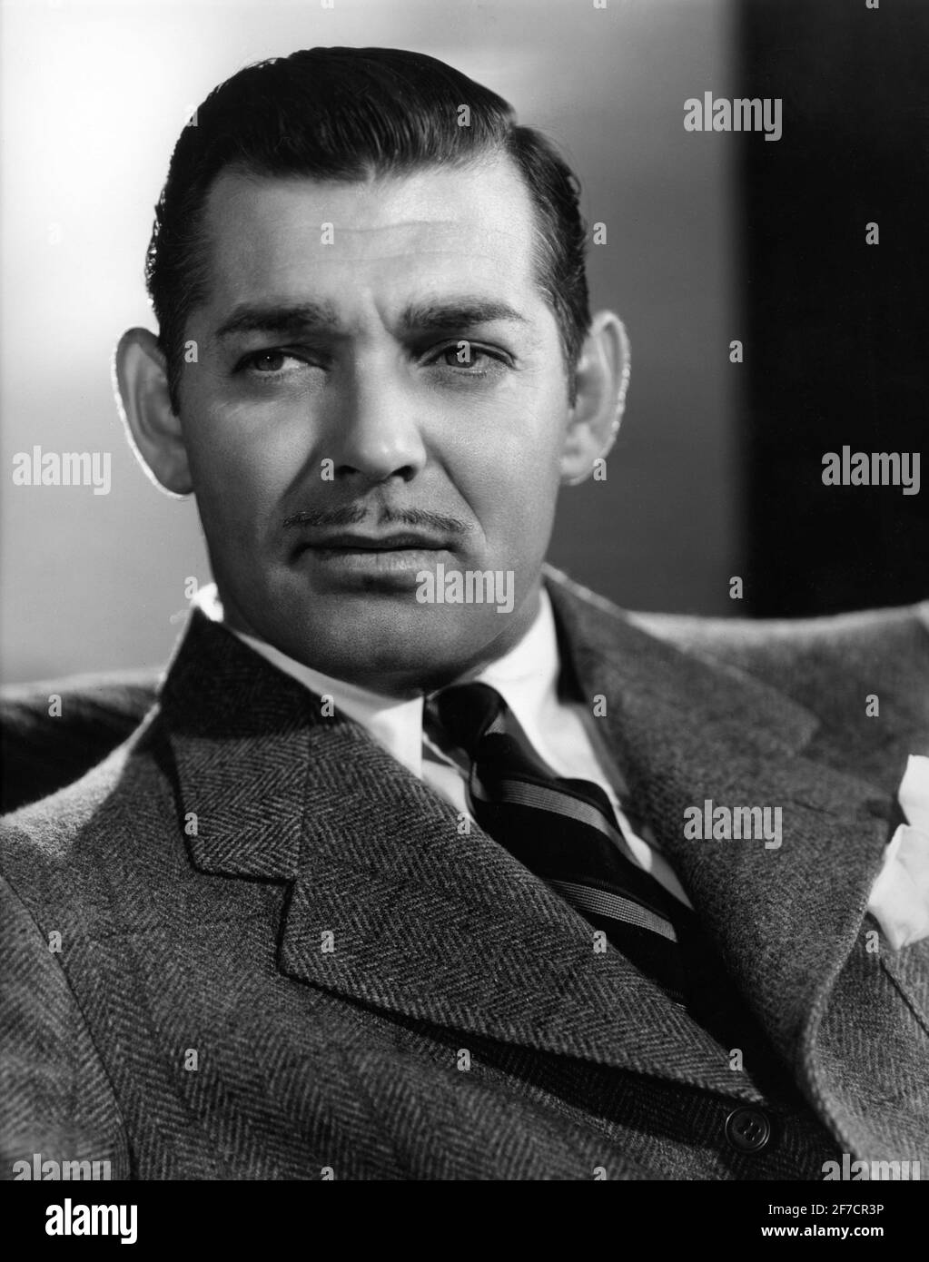 CLARK GABLE Portrait by CLARENCE SINCLAIR BULL publicity for Metro ...