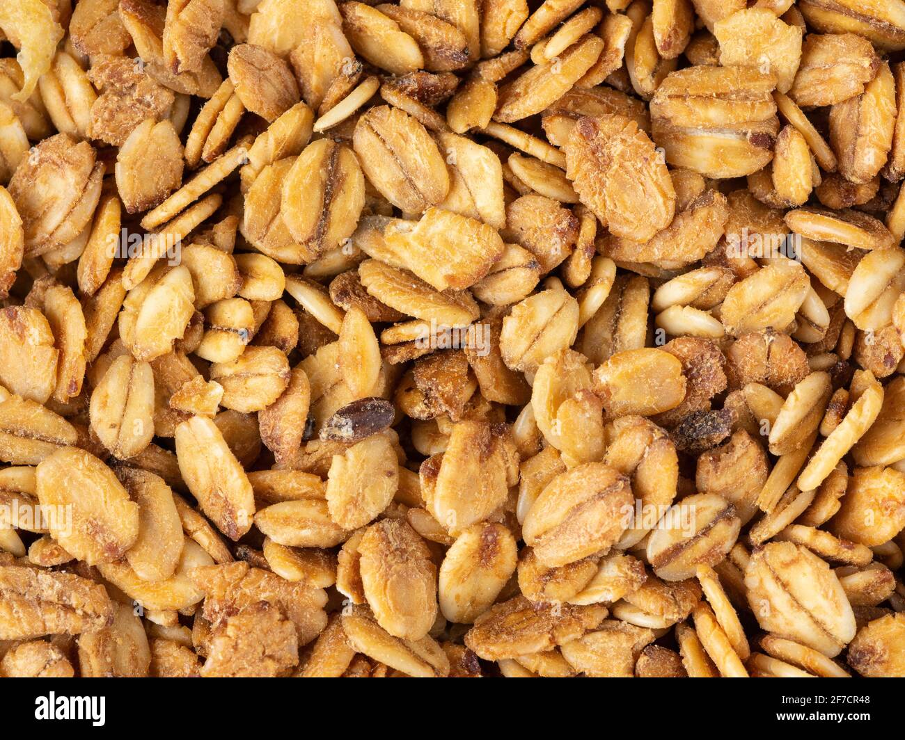 Top view, closeup of granola Stock Photo - Alamy