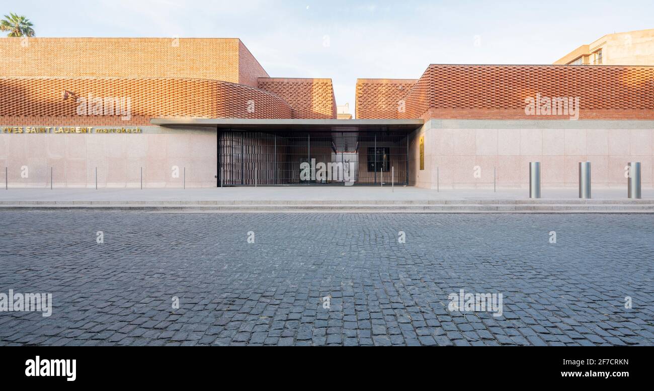 Yves Saint Laurent Museum in Marrakech, Morocco Stock Photo - Alamy