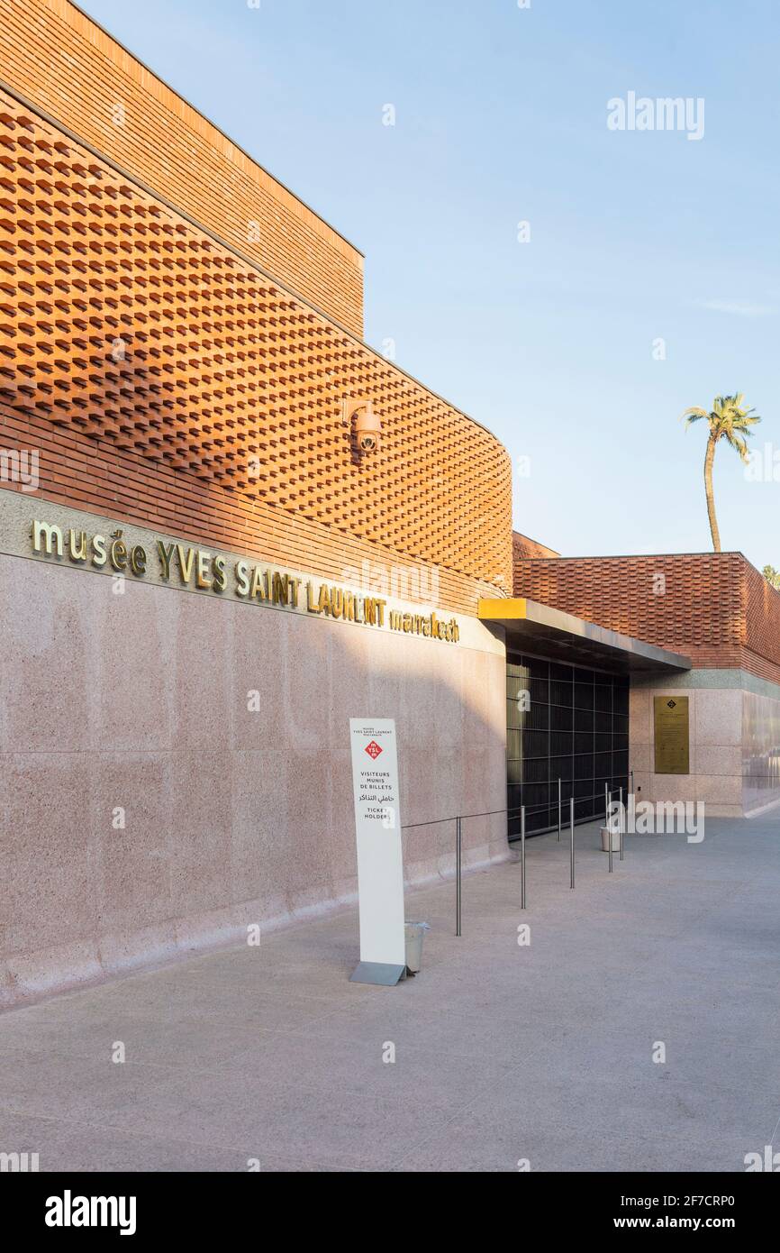 Ysl museum morocco hi-res stock photography and images - Alamy