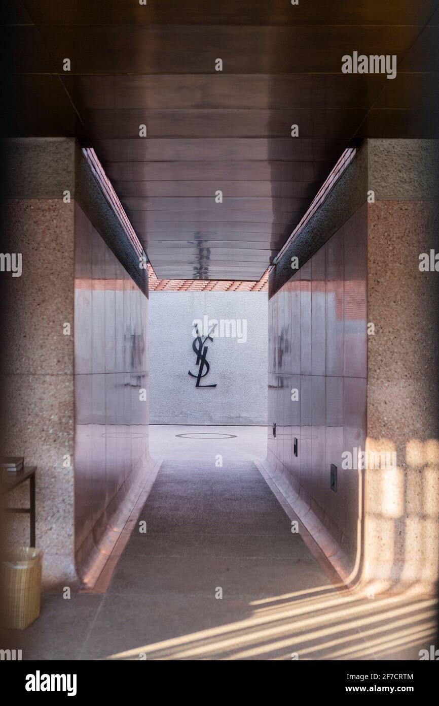 Ysl museum morocco hi-res stock photography and images - Alamy