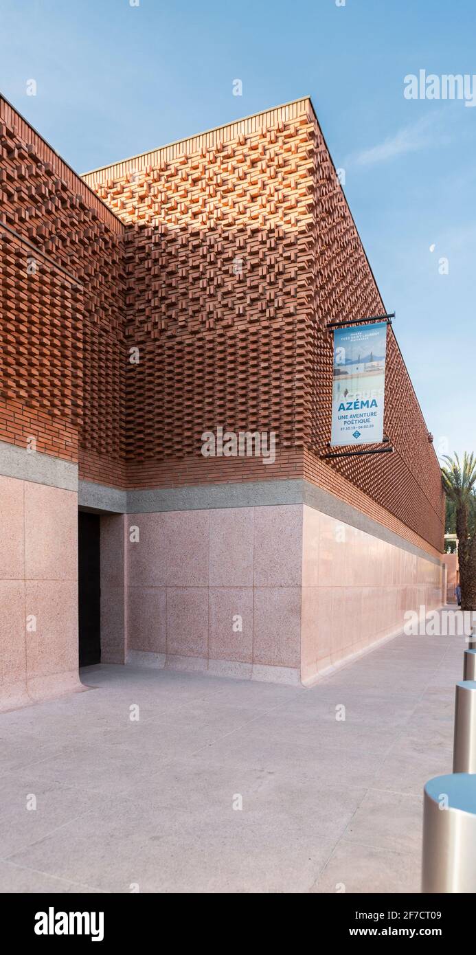 Yves Saint Laurent Museum in Marrakech, Morocco Stock Photo - Alamy