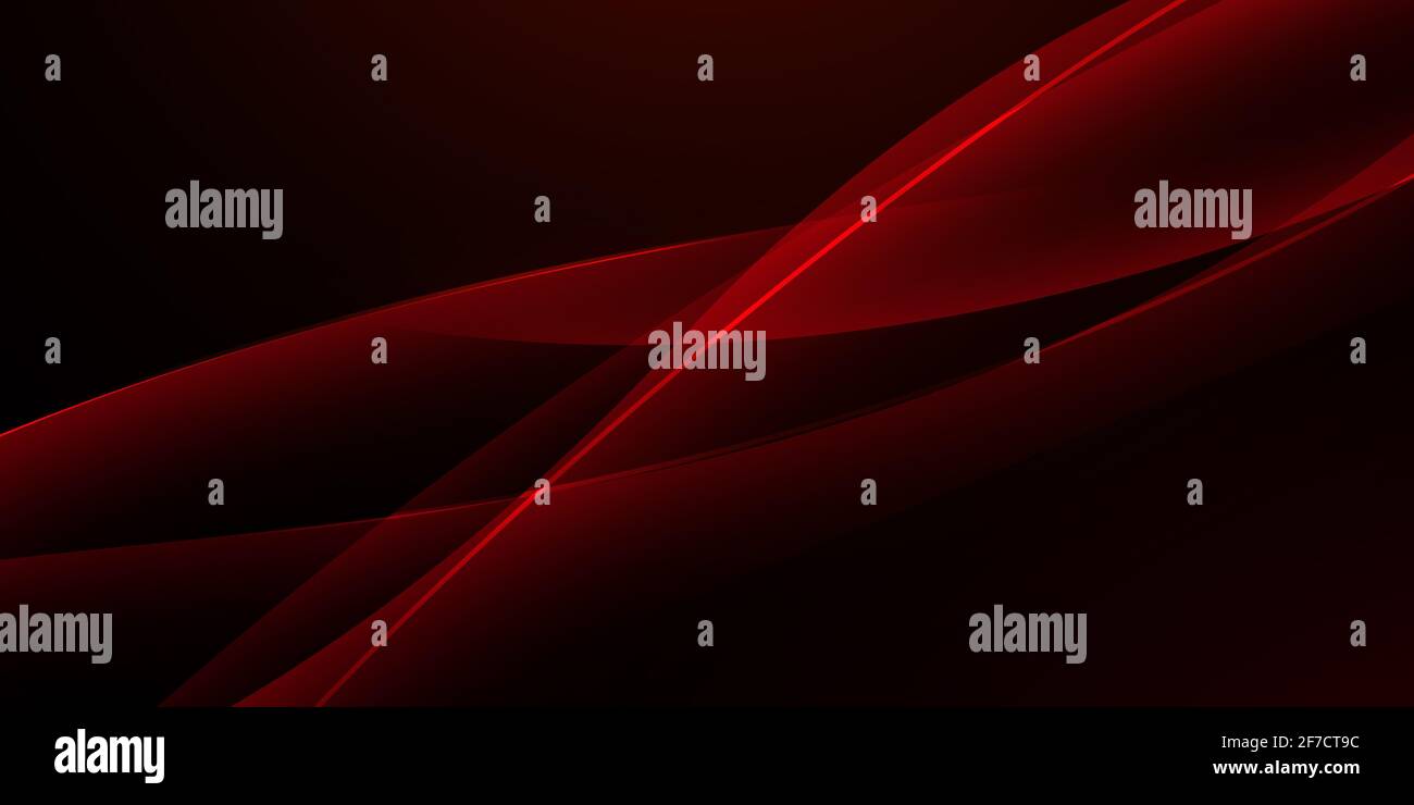 Red glowing Curvy waving background with elegant colors. Modern ...