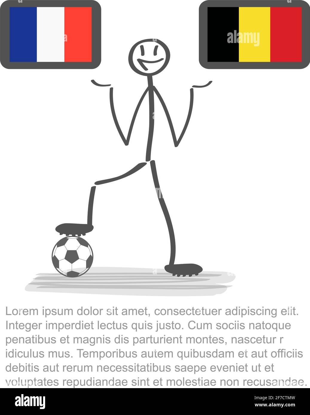 Semi final play Stock Vector Images - Alamy