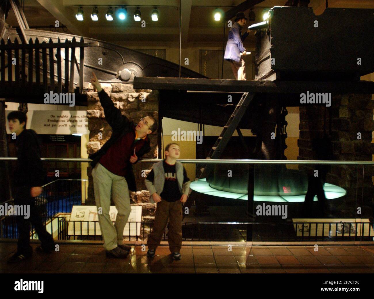 THE ATMOSPHERIC PUMPING ENGINE BY THOMAS NEWCOMEN IN THE STEAM ENGINE ...