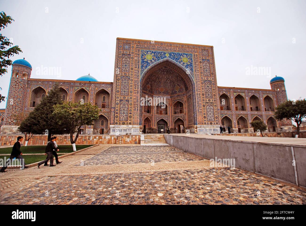 Registan Square in Samarkand, Uzbekistan - Islamic architecture Stock ...