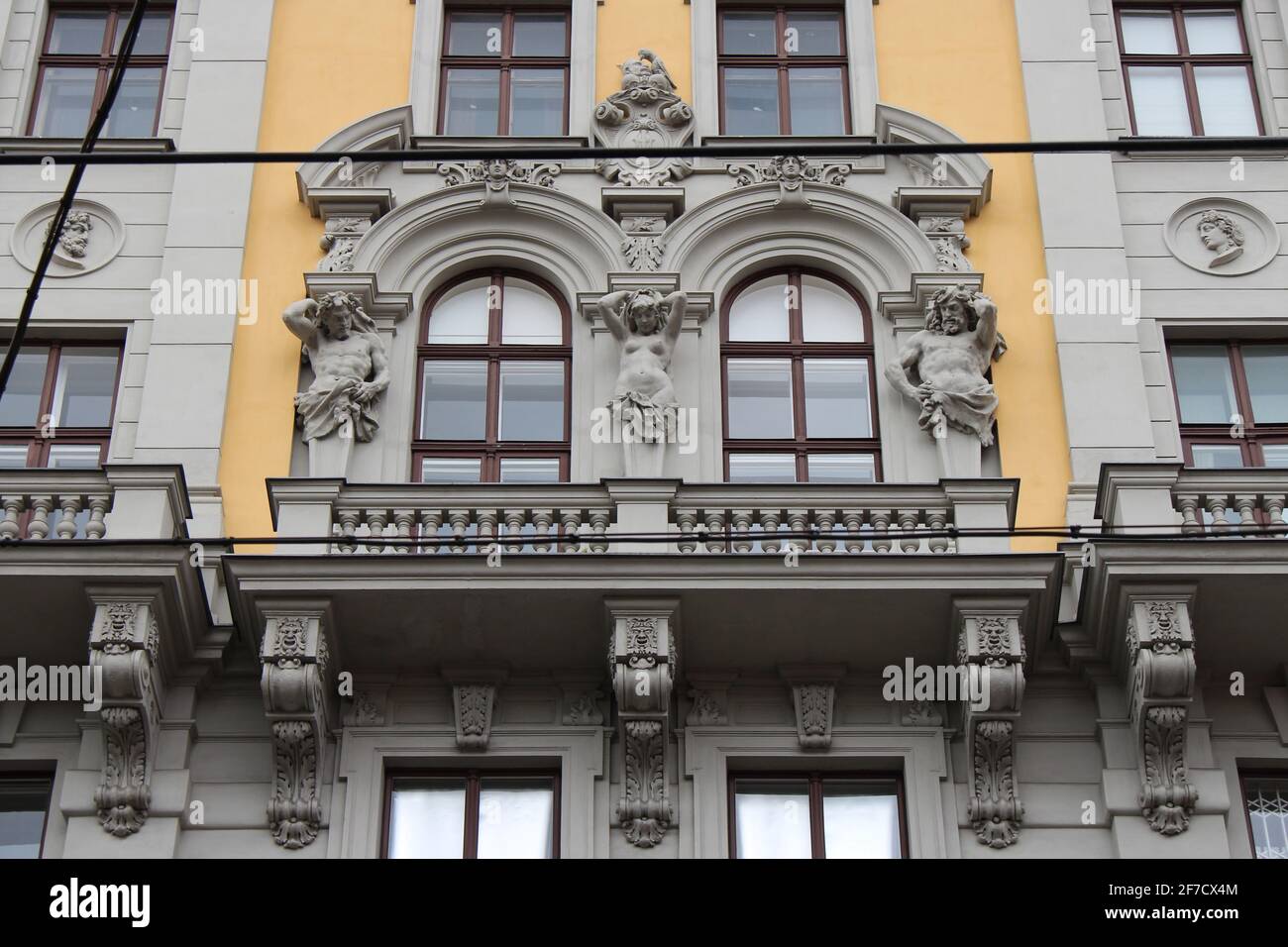 baroque mansion in vienna (austria Stock Photo - Alamy