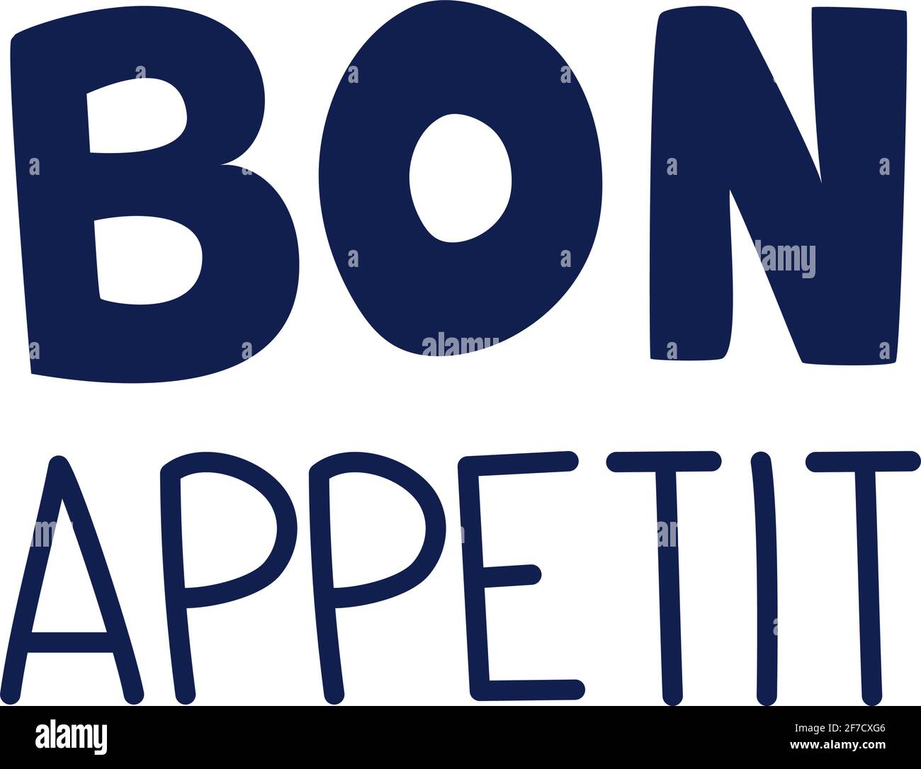 bon appetite poster Stock Vector Image & Art - Alamy