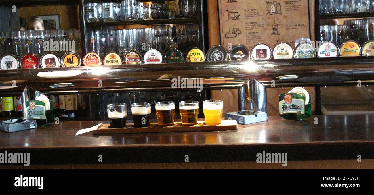 A lively and functional Czech beer museum and pub, where you can taste ...
