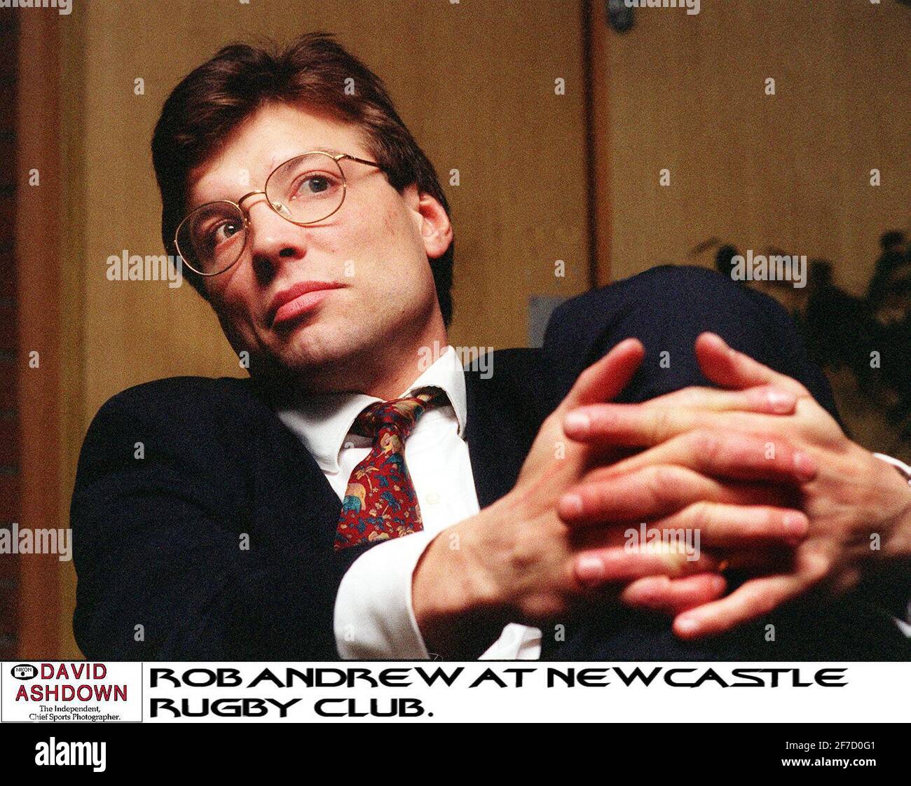 Rob Andrew Rugby Union Former England player who now is incharge at his ...