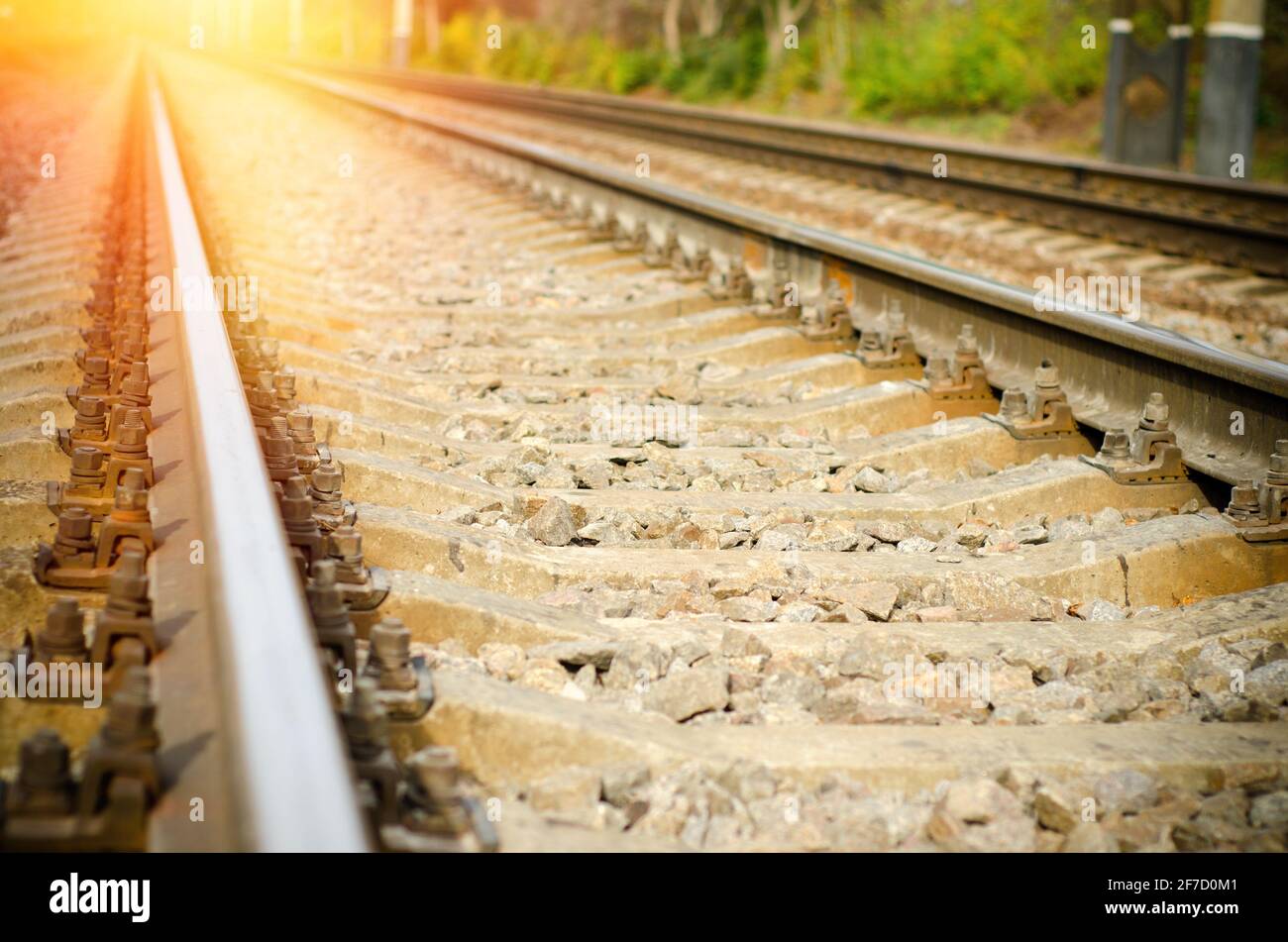 Empty industrial railroad and infrastructure hi-res stock photography ...