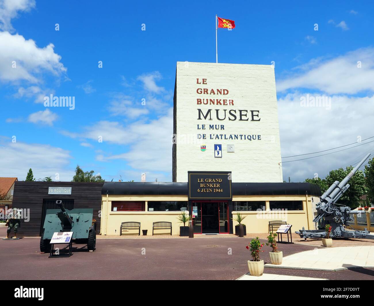 The Great Bunker German Atlantic Wall Control Centre Museum Riva Bella ...