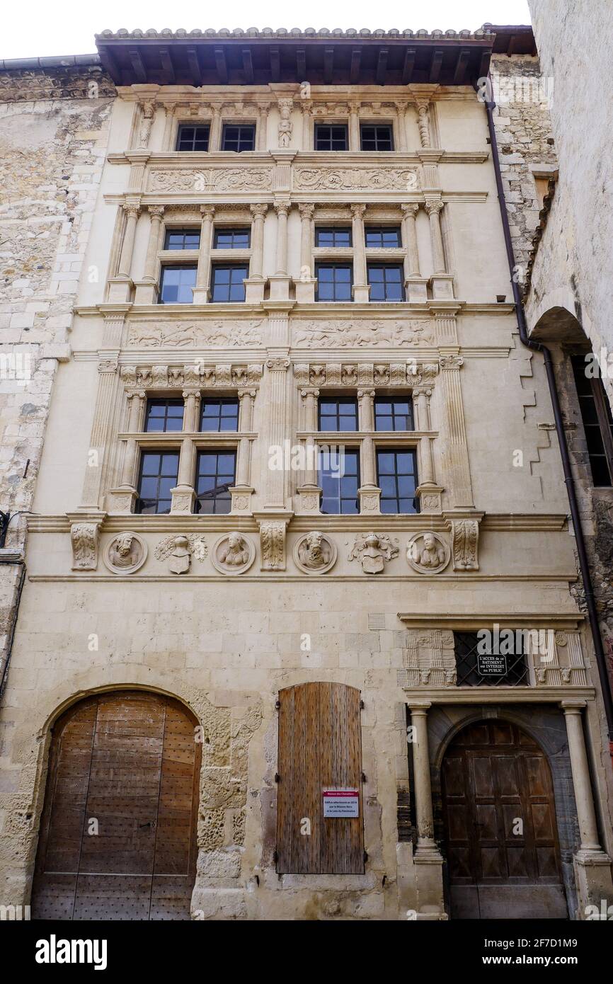 House of the knights viviers hi-res stock photography and images - Alamy