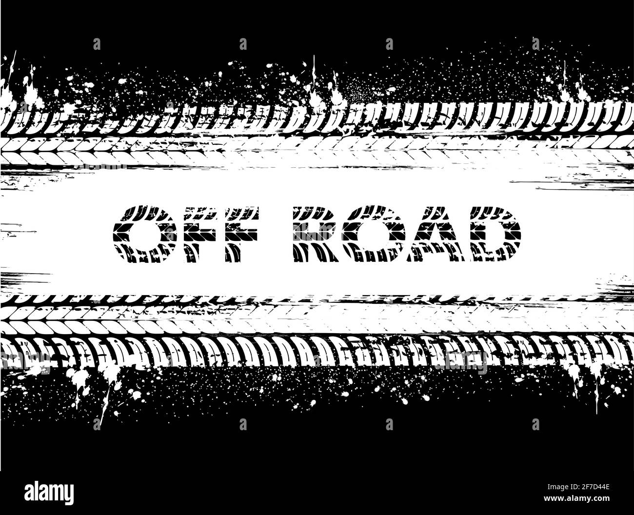 Truck Tire Tread Vector