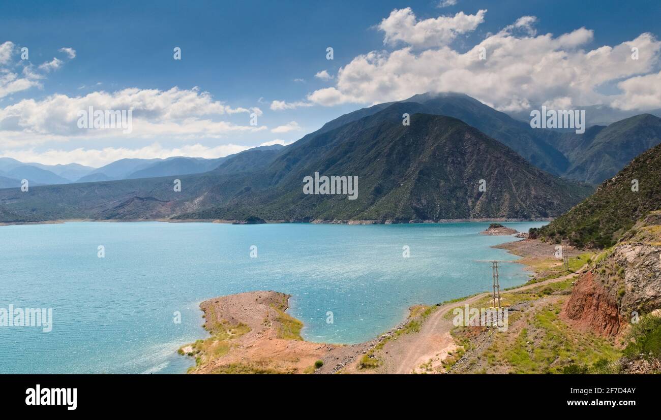 Potrerillos lake hi-res stock photography and images - Alamy