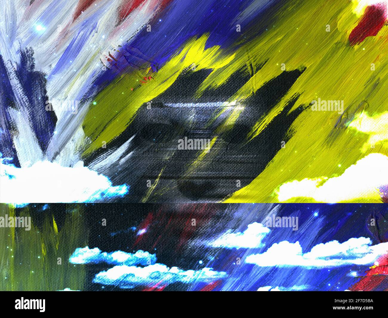 Ghost modern painting hi-res stock photography and images - Alamy