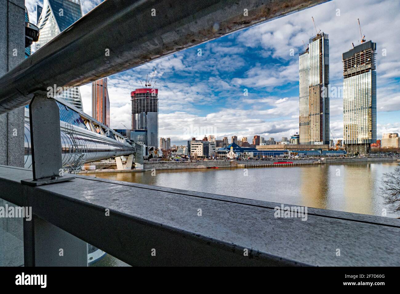 Russia, Moscow. The Moscow International Business Center 'Moscow-City ...