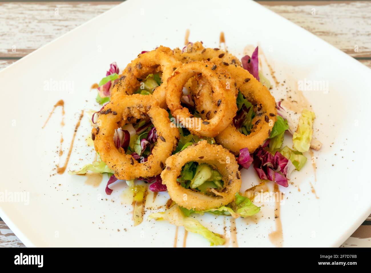 Fried Calamari Plate