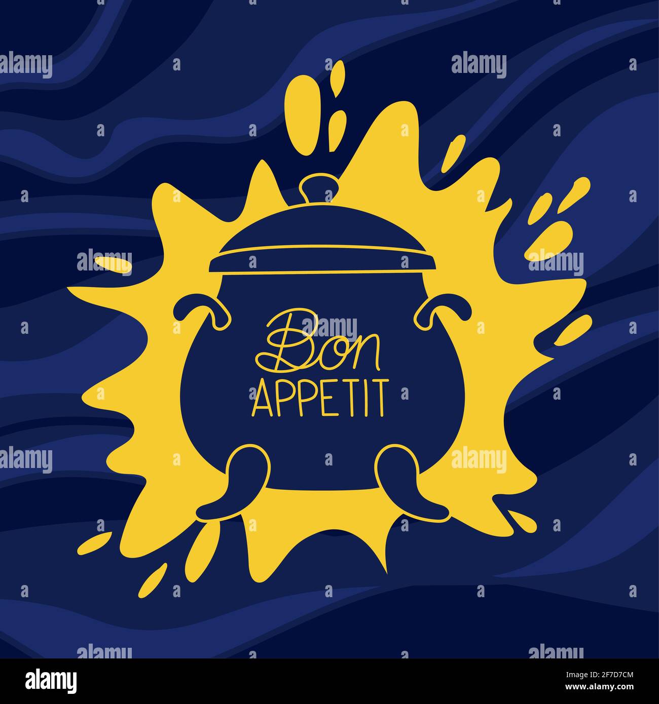 kitchen pot illustration Stock Vector Image & Art - Alamy