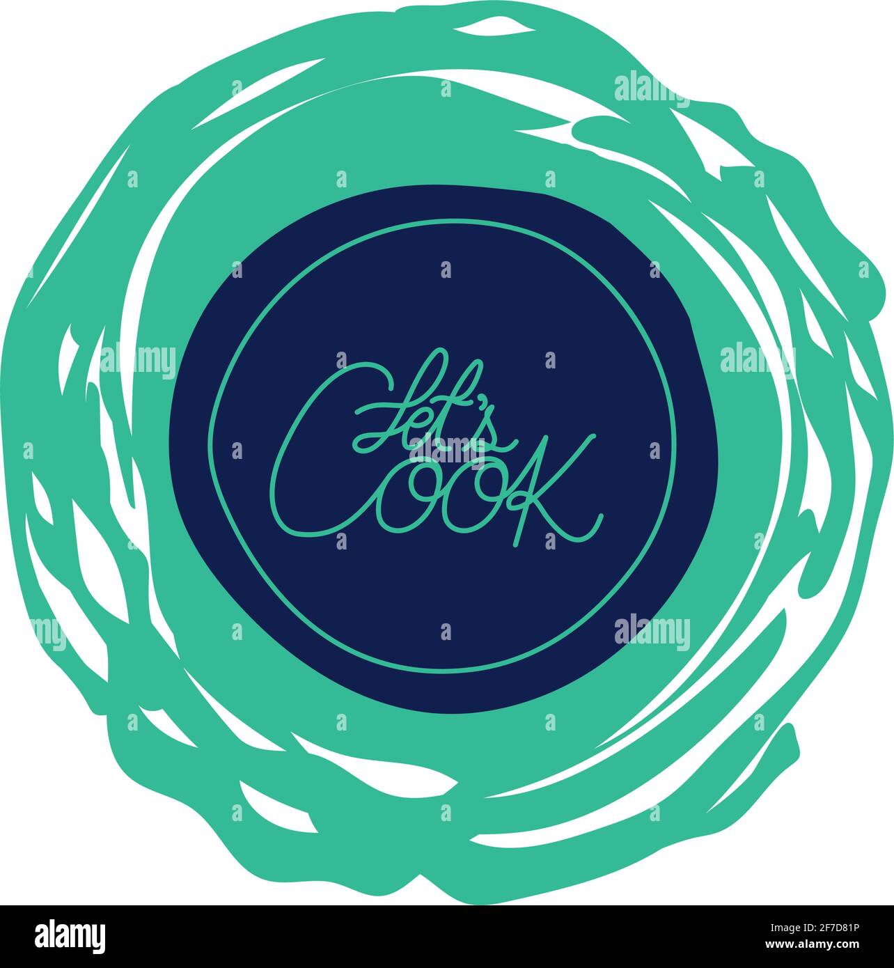 Lets cook Stock Vector Images - Alamy