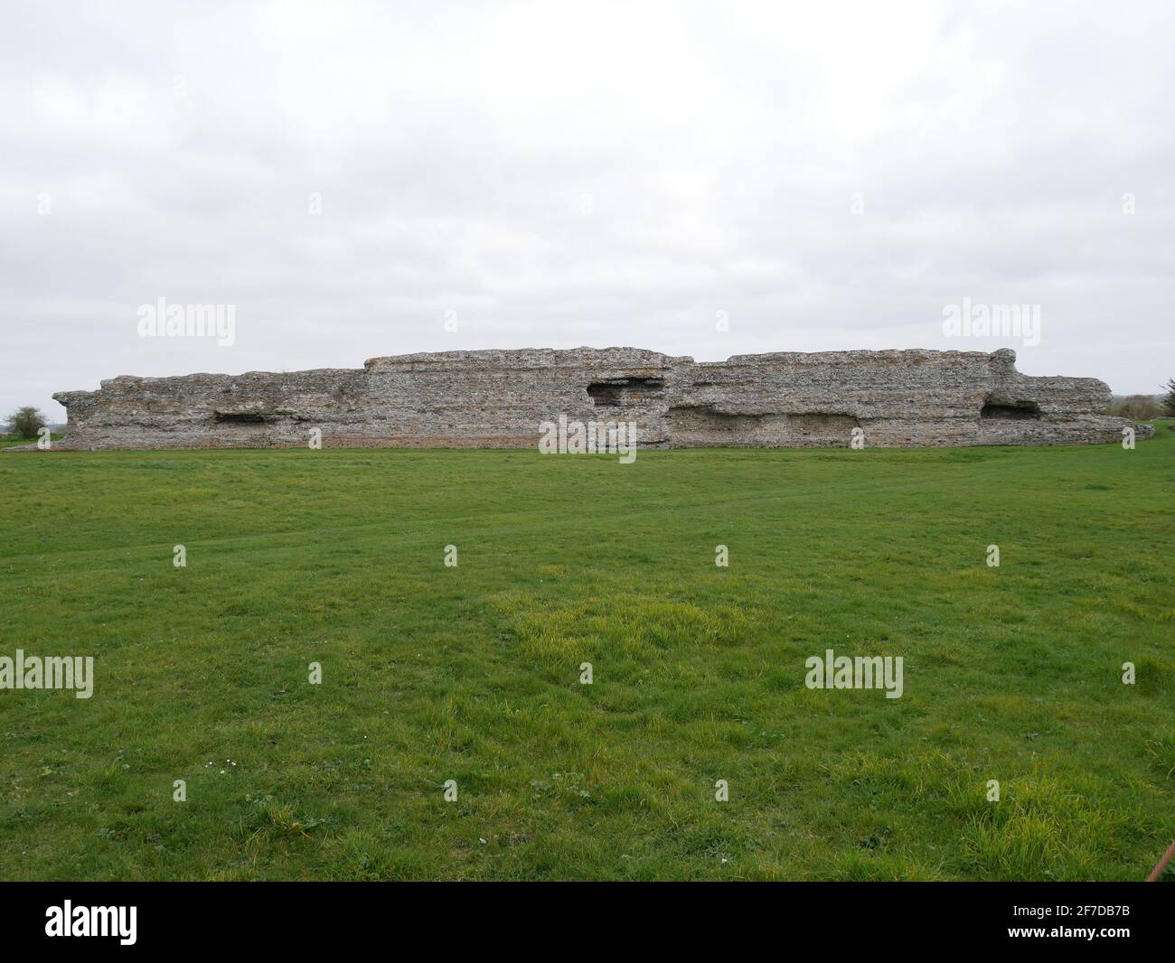 Richborough Roman Fort Stock Photo - Alamy