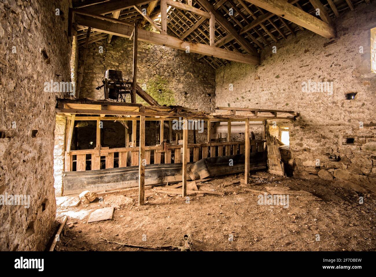 Old Stone Barn Interior House For Sale In Midi Pyrénées, Tarn (81),