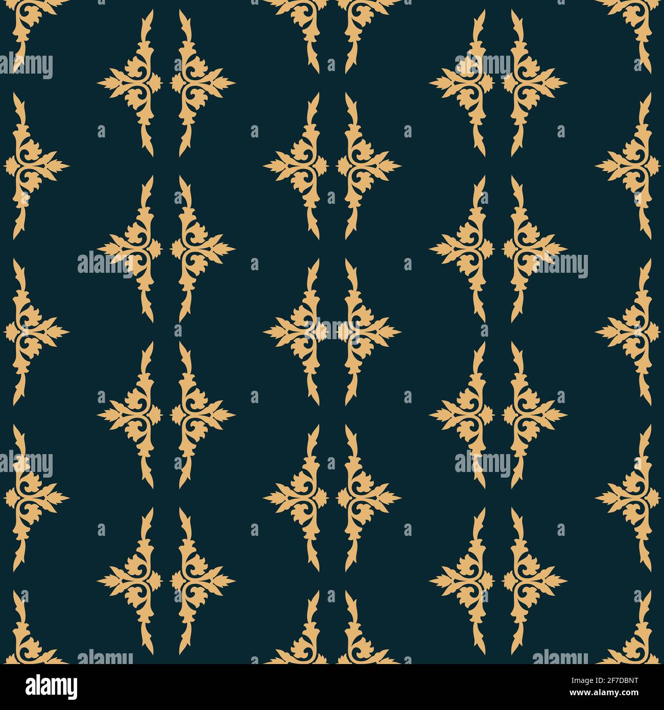 Ornamental seamless background. Pattern for dresses, wallpapers ...