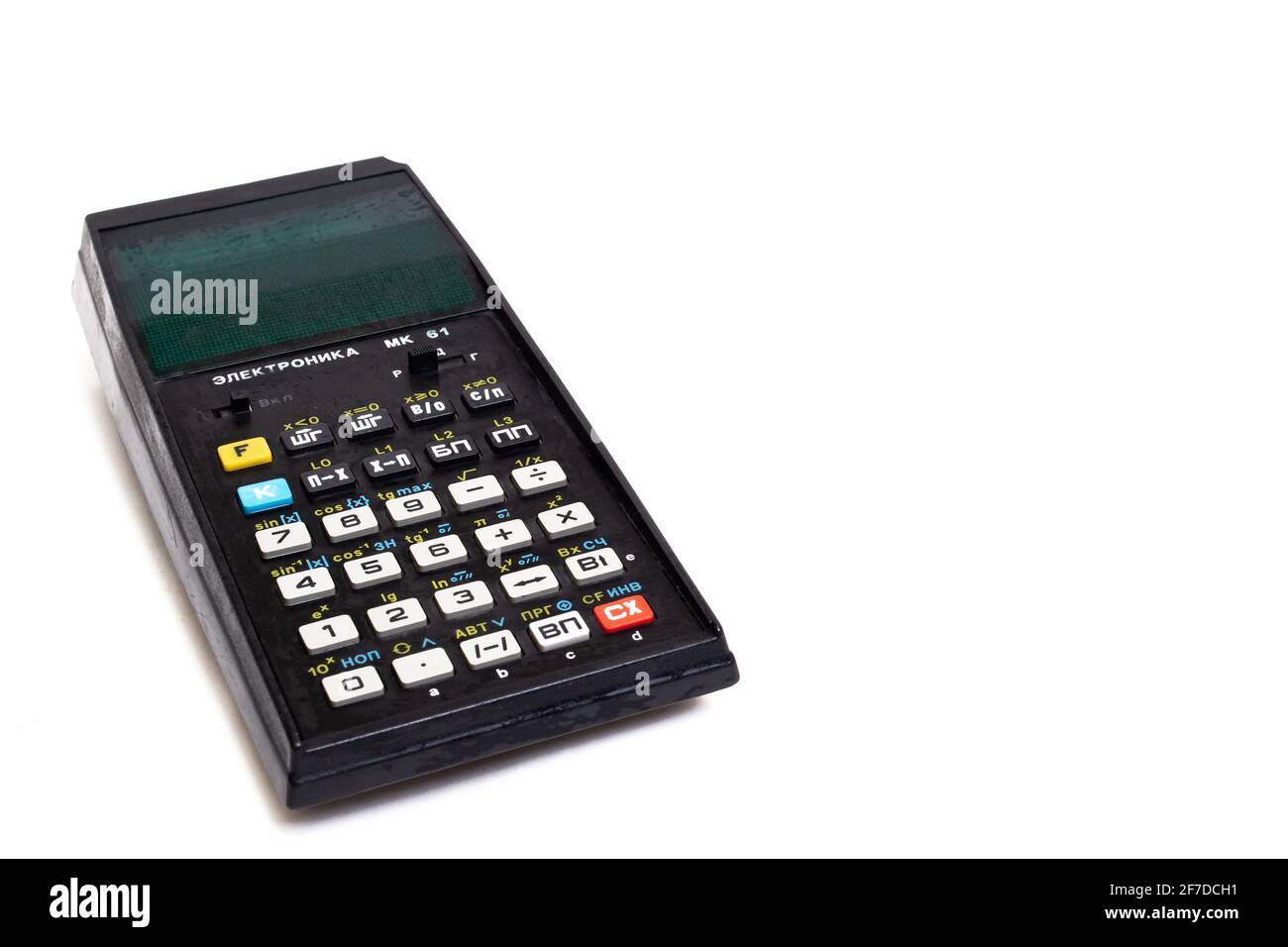 Old scientific calculator Cut Out Stock Images & Pictures - Alamy