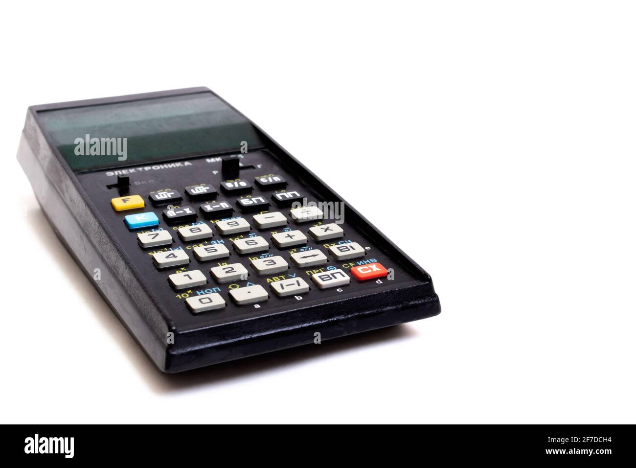 Old scientific calculator Cut Out Stock Images & Pictures - Alamy