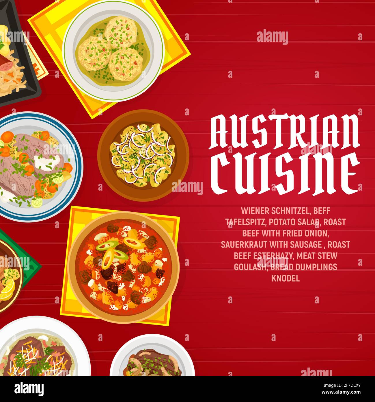 Wiener schnitzel austria Stock Vector Images - Alamy