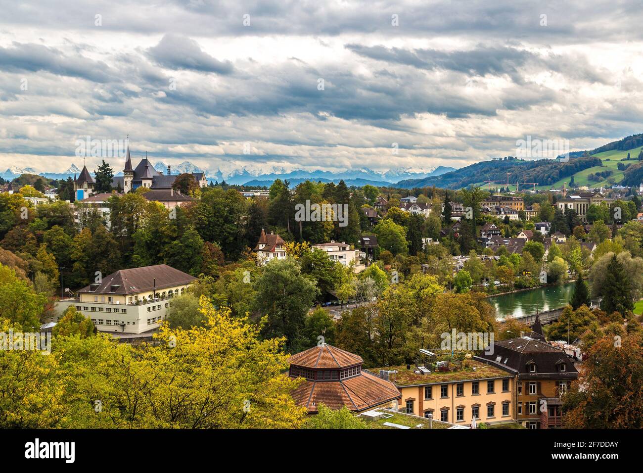 Garden tower bern aerial hi-res stock photography and images - Alamy