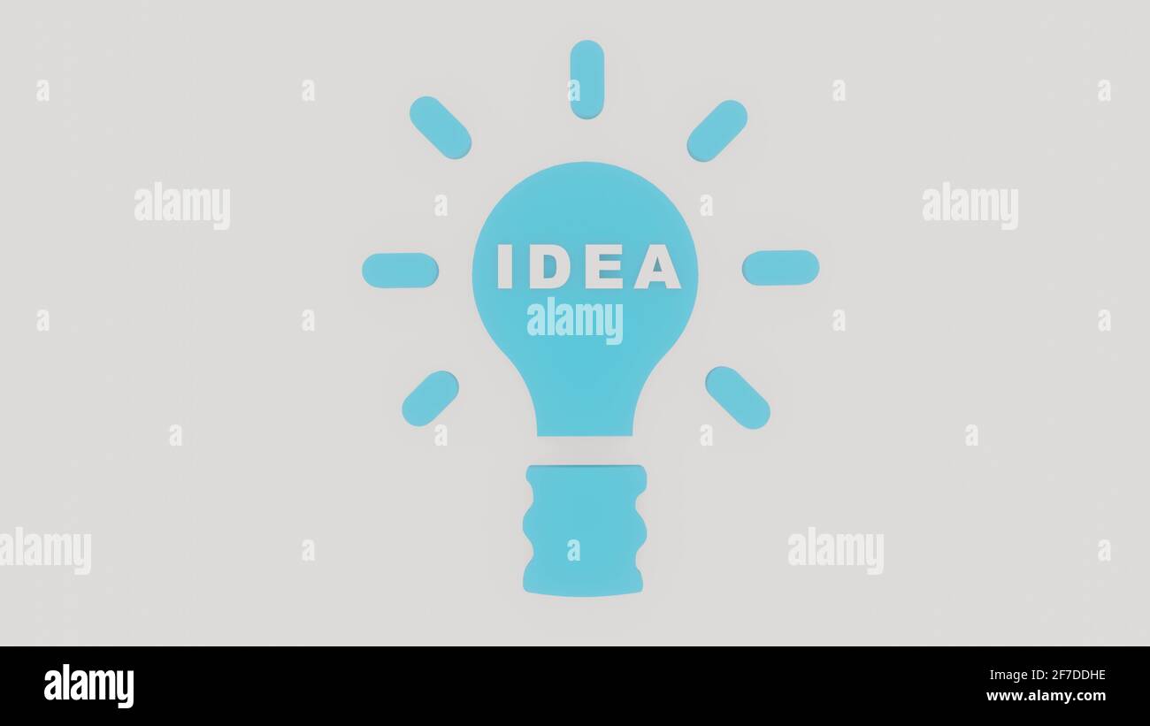 Solution idea concept wallpaper design Stock Photo - Alamy