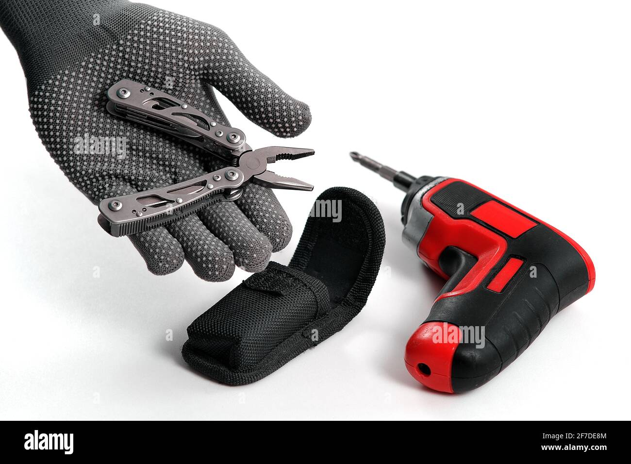 Multi tool man disassembles hi-res stock photography and images - Alamy