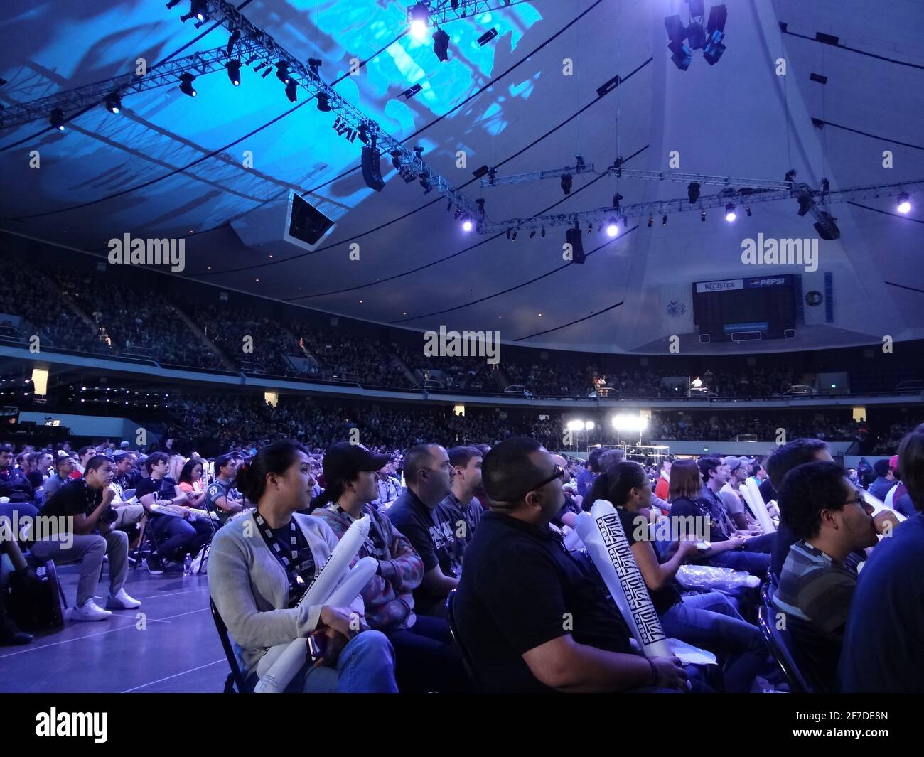 BlizzCon 2014 - StarCraft II WCS World Championship Finals Fans Stock ...