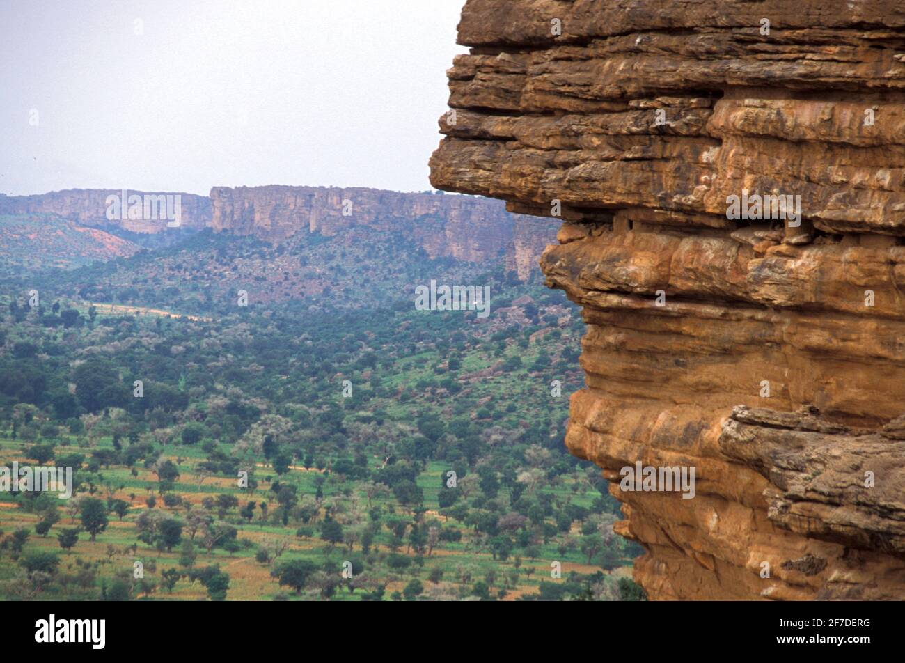 Tireli, Bandiagara Escarpment in the Bandiagara Cercle, Dogon Country ...