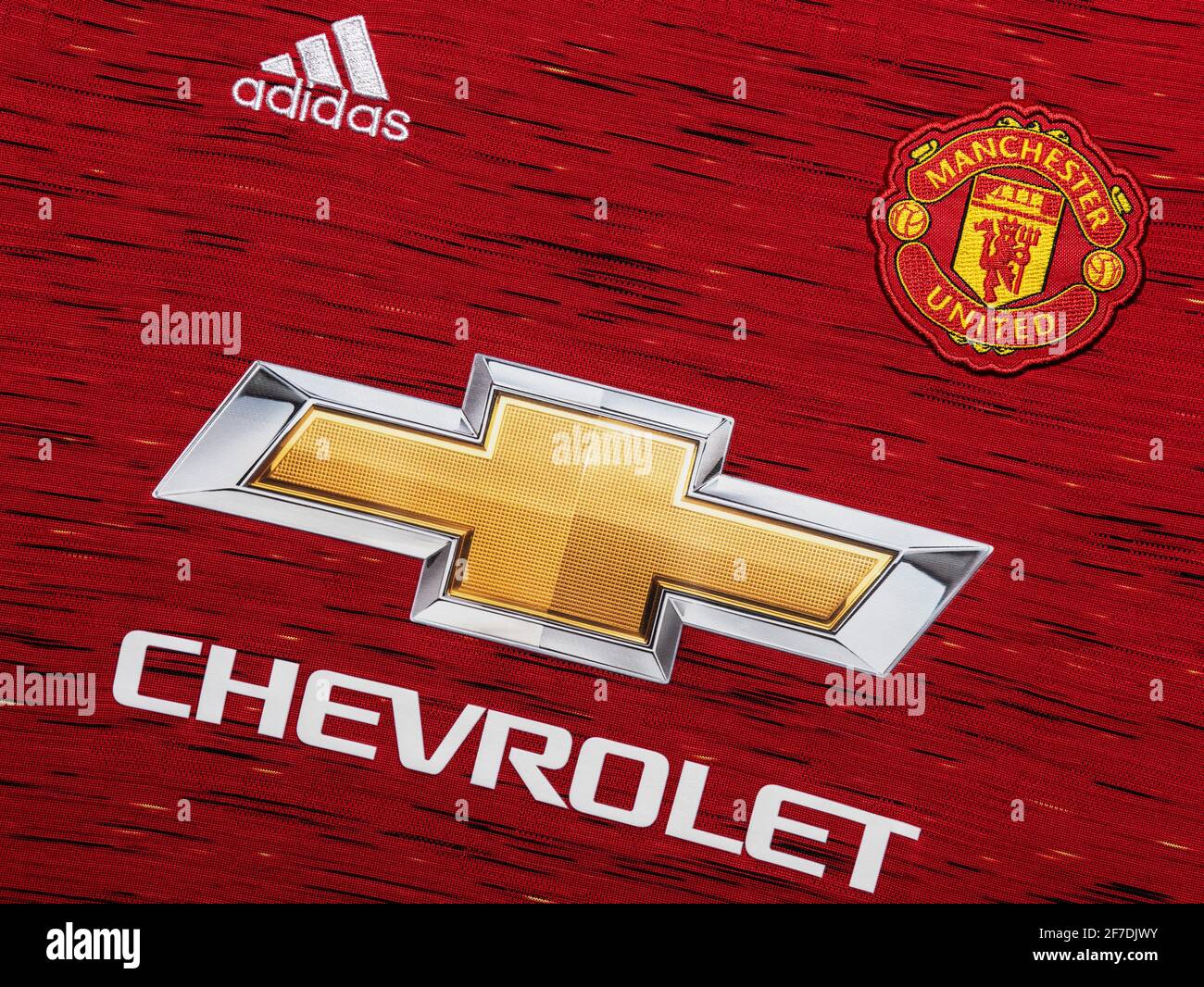 Manchester united logo hi-res stock photography and images - Alamy
