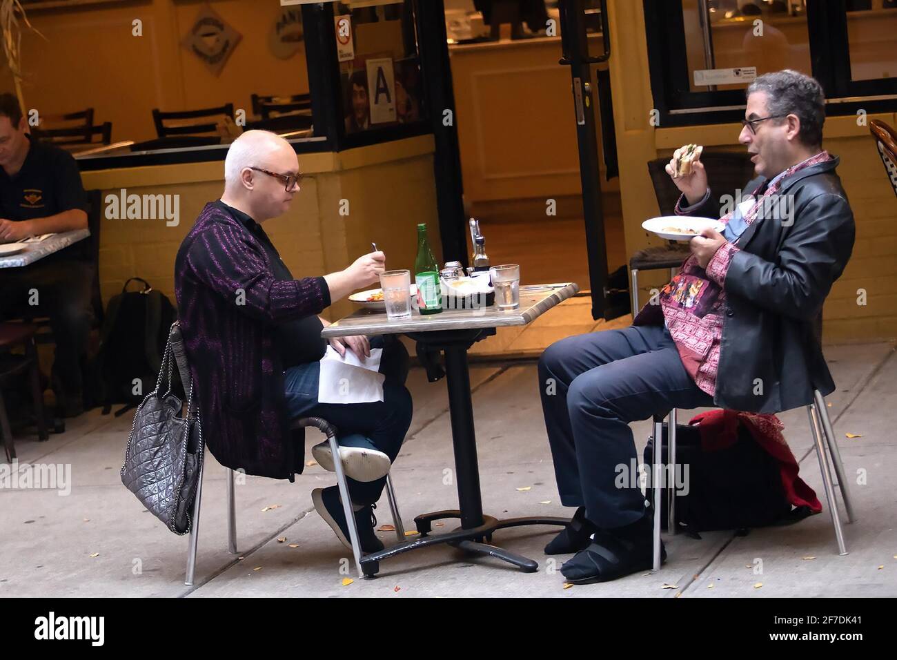 New York - NY - 20201022 - Michael Musto and Mickey Boardman Sighting ...