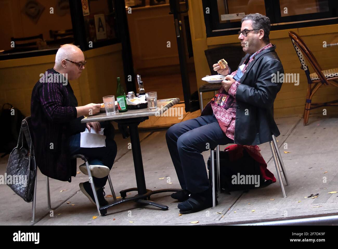 New York - NY - 20201022 - Michael Musto and Mickey Boardman Sighting ...
