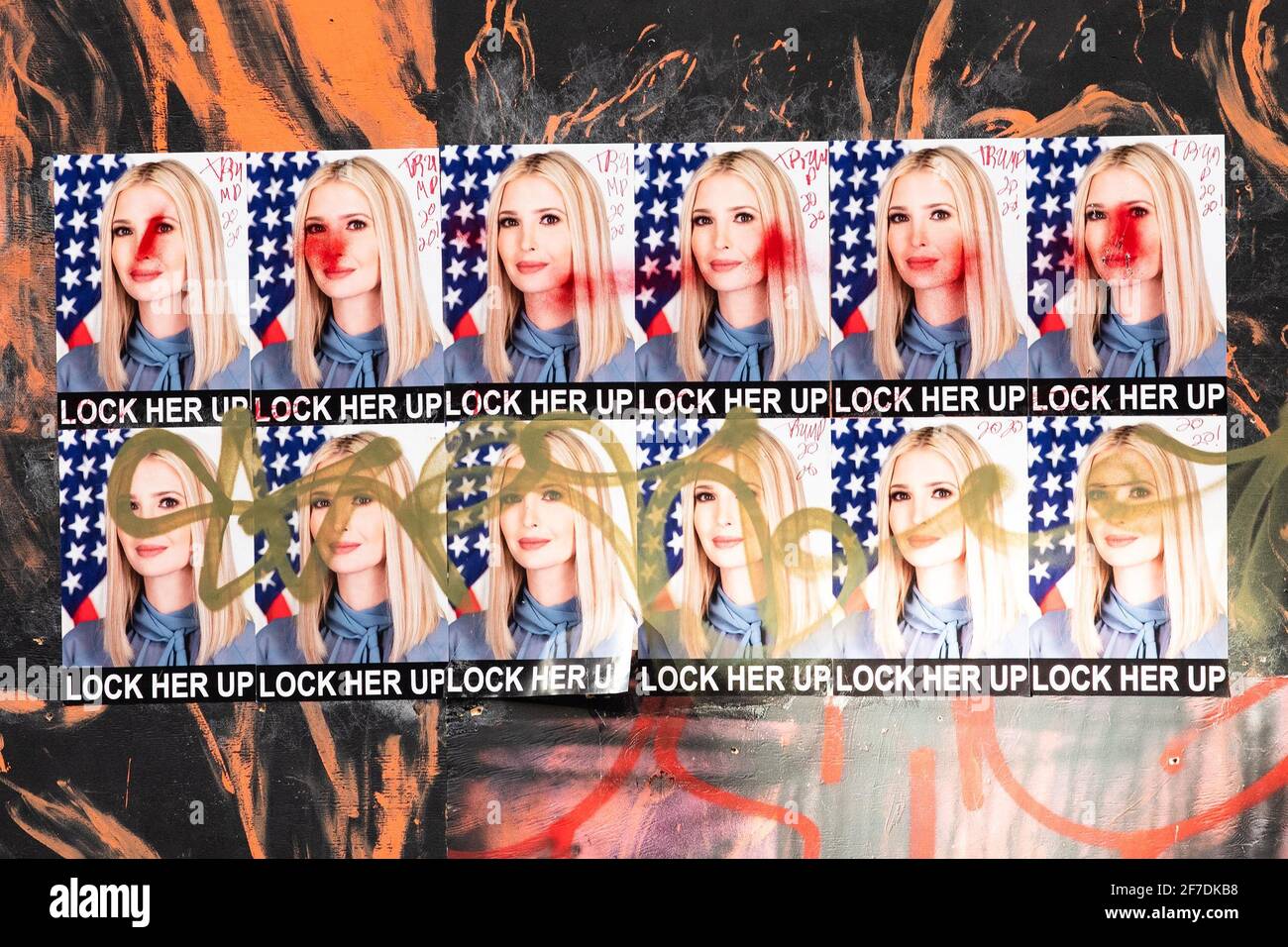 New York - NY - 20201006 - Anti-Ivanka Trump Mural in NYC SohoNY - Anti ...