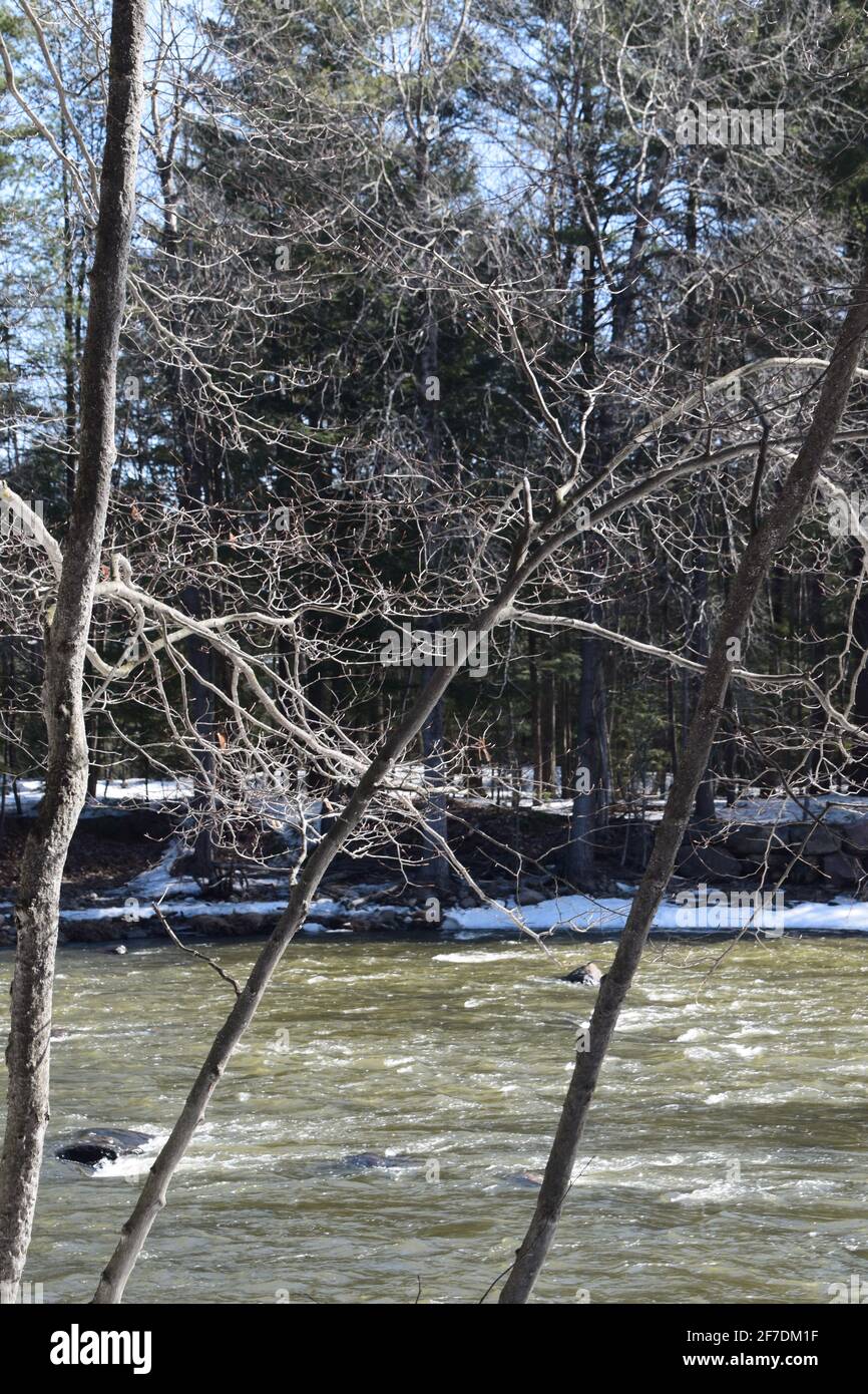 The Wilson waterfalls north of Montreal. A local favourite to escape ...