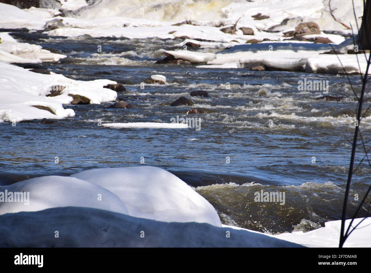 The Wilson waterfalls north of Montreal. A local favourite to escape ...