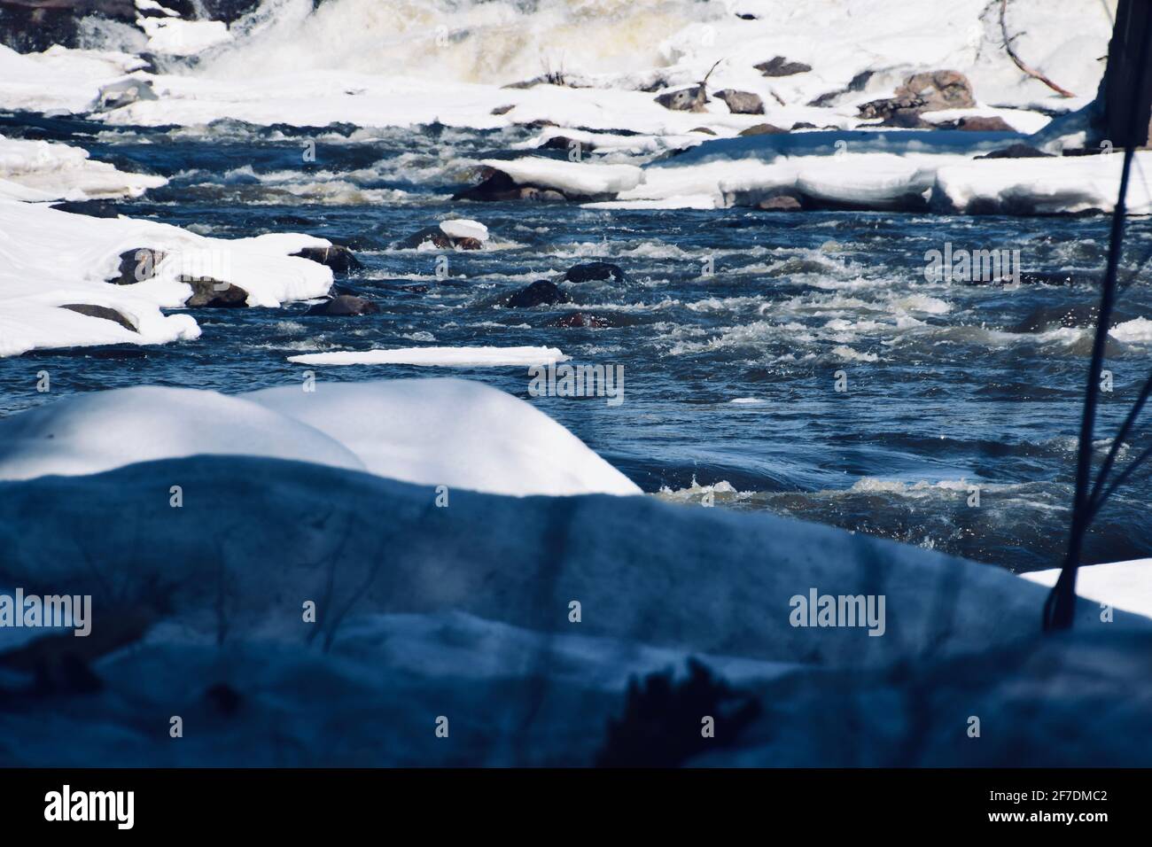 The Wilson waterfalls north of Montreal. A local favourite to escape ...