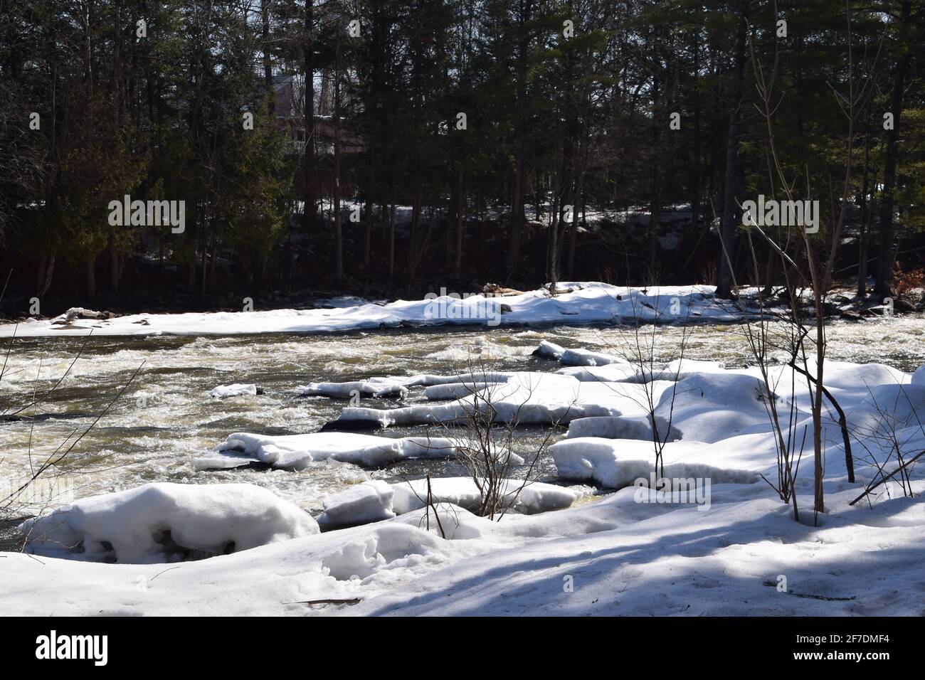 The Wilson waterfalls north of Montreal. A local favourite to escape ...