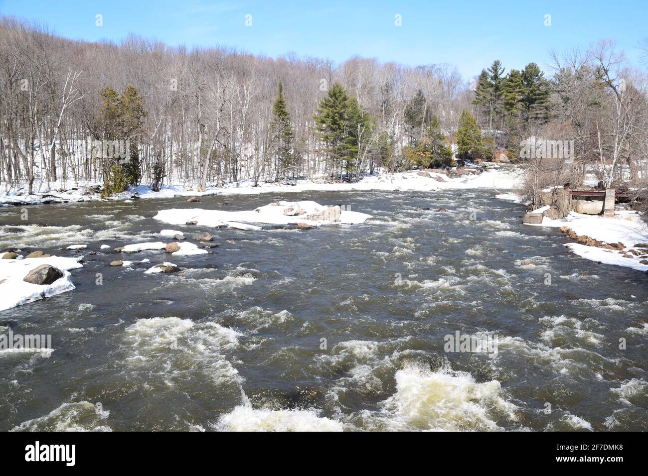 The Wilson waterfalls north of Montreal. A local favourite to escape ...