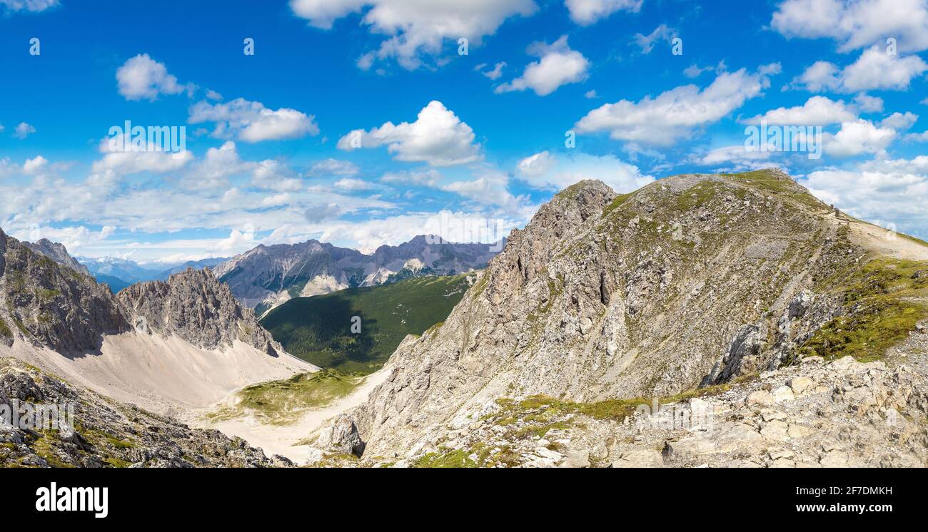 High mountain in Alps in a beautiful summer day Stock Photo - Alamy