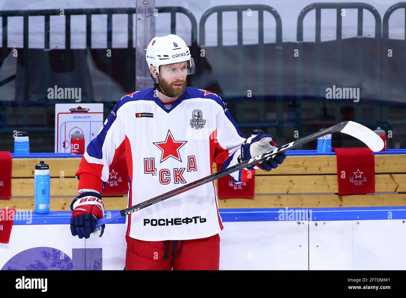 Russian Federation. St. Petersburg. Ice Palace. Hockey. Continental ...
