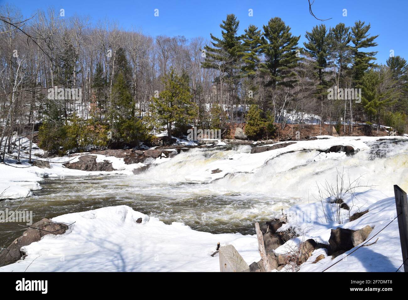 The Wilson waterfalls north of Montreal. A local favourite to escape ...